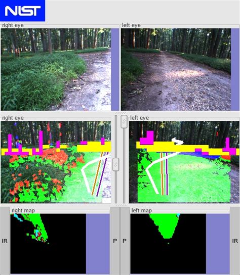 A View Showing The Stereo Processing Overlaid On The Classification