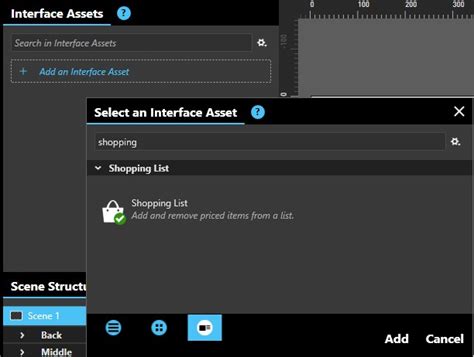 Interface Asset Shopping List Intuiface Help Center