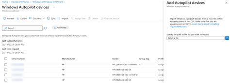 Intune Generate Computer Csv File During Oobe For Import Into Intune Matrix 7