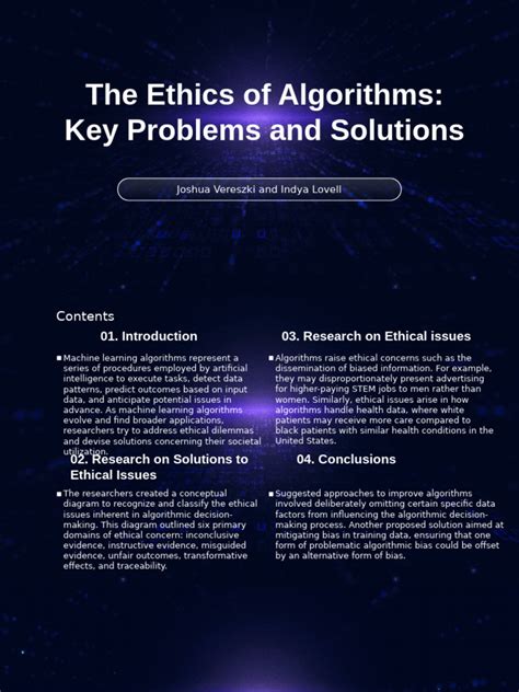 The Ethics Of Algorithms Csci 651 Final Project Pdf Machine Learning Bias