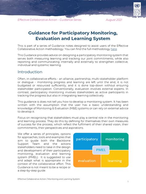 NÃo Annex Vi Participatory Monitoring System Pdf Evaluation Learning