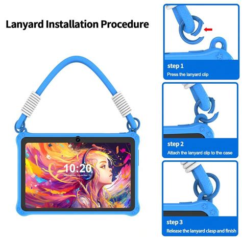 Vasoun Tablet Infantil Tablet De 7 Polegadas Para Crianças Edição