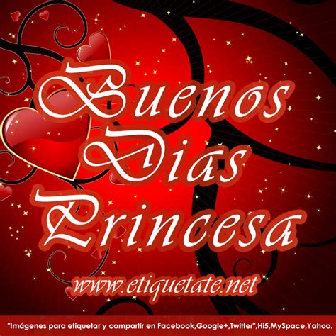 Stickers De Buenos Dias Princesa At Alyssa Kellett Blog