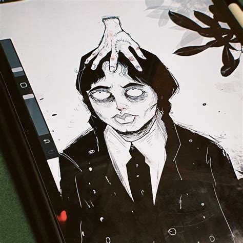 Wednesday Addams Fan Art Rwednesdaytvseries
