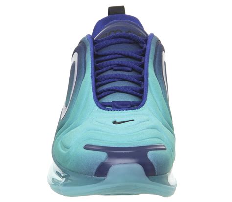 Nike Air Max 720 Trainers Deep Royal Blue Black Hyper Jade Nike Air Max