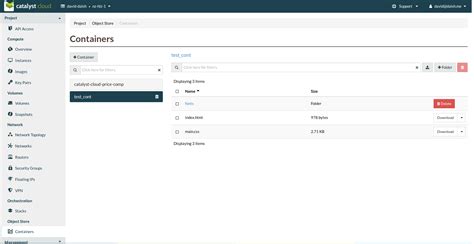 using containers — catalyst cloud 1 0 documentation