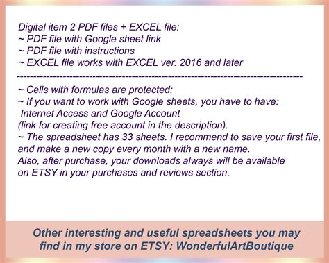 Time Management Digital Planner Excel Daily Sheet Monthly To Do List Daily Routine