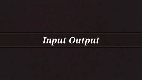 Operasi Input Output Pada Linux Ubuntu Youtube