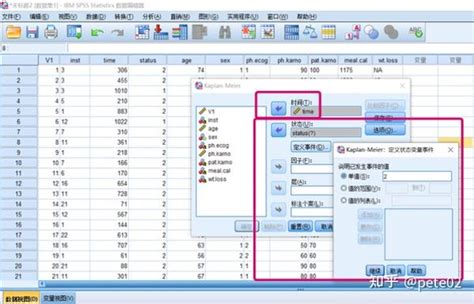 Spss软件进行生存分析 知乎