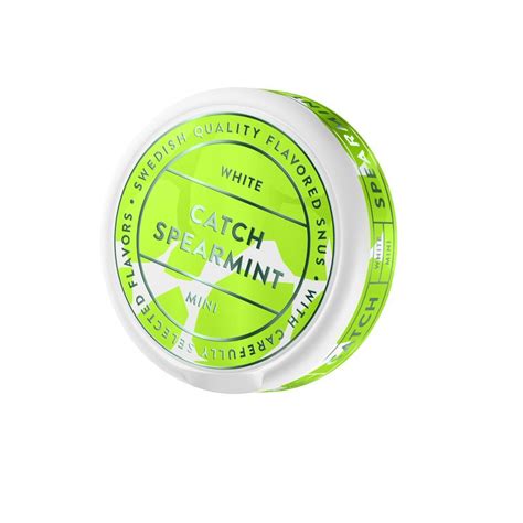 Buy Catch White Spearmint Mini Snus — Order Online At Snus24