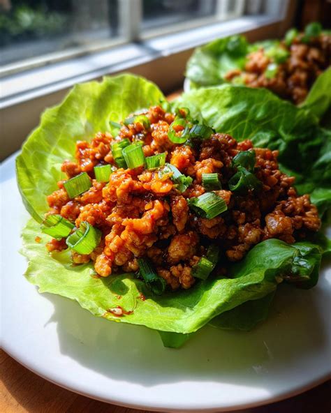 Savory 10 Min Chicken Lettuce Wraps Taste Amazing