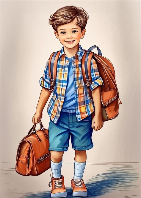 Download Ai Generated Boy Character Royalty Free Stock Illustration Image Pixabay