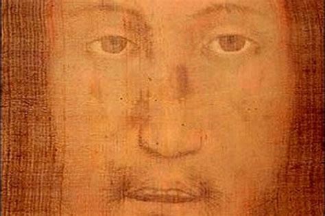 The Veil Of Veronica Known As The Manoppello Image 1000 Reasons To