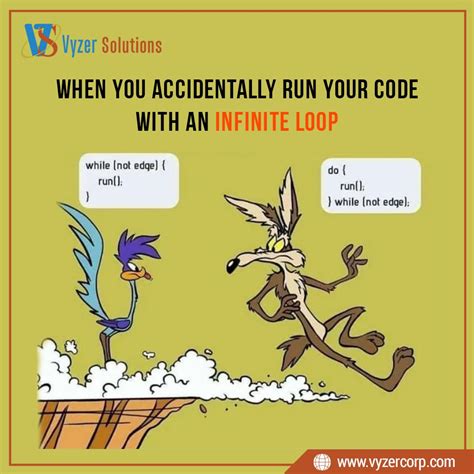 Vyzer Solutions On Linkedin Infiniteloop Techhumor Coderfrustrations Nevergiveupcoding
