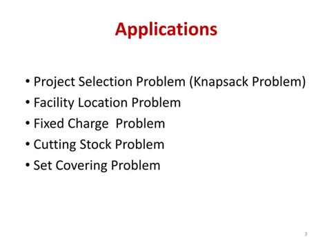 Integer Programming Ppternxzamnbmbmspdf Ppt