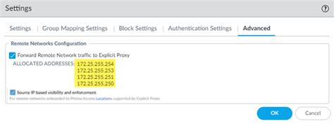 Proxy Mode On Remote Networks