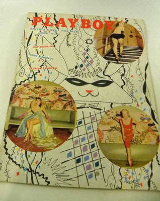 Original Vol Two No 2 Issue Playboy January 1955 Bettie Page