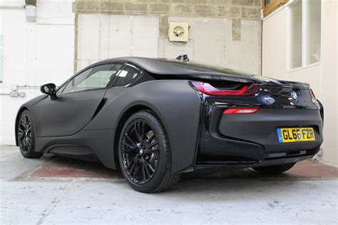 Bmw I8 Black Matte Wrap London