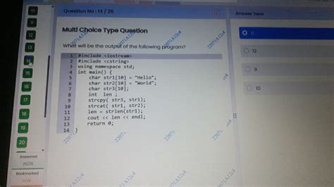 What Will Be The Output Of The Following Program Cpp Include Include