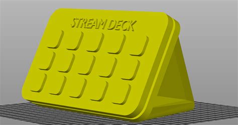 Simple Stream Deck By Appleking0007 Download Free Stl Model