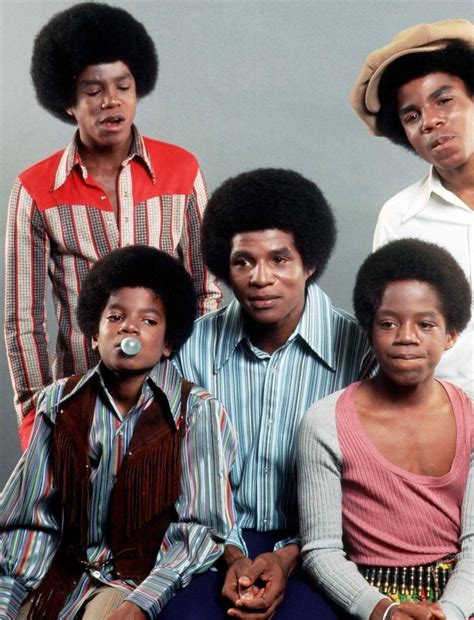 Download American Pop Band Jackson 5 Closeup Portrait Wallpaper