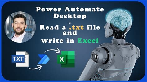 🤖 Power Automate Desktop Data From Txt To Excel Youtube