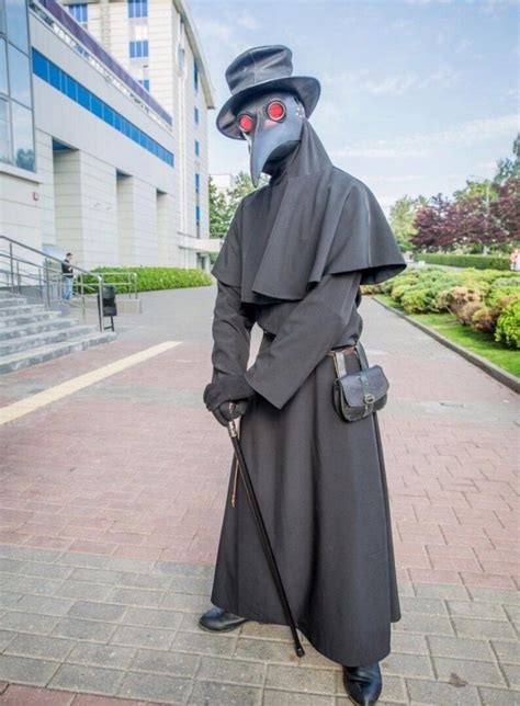Plague Doctor Cosplay Handmade Cosplay Halloween Cosplay Horror Cosplay