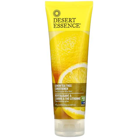 Desert Essence Conditioner Lemon Tea Tree 8 Fl Oz 237 Ml Iherb