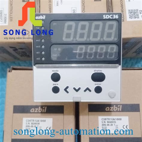 BỘ ĐiỀu KhiỂn NhiỆt ĐỘ Azbil Sdc36 C36tr1ua1000