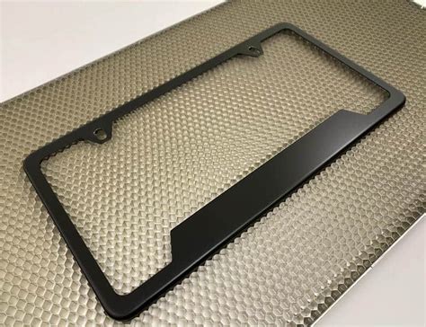 Stainless Steel License Plate Frame