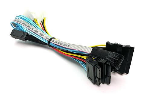 LSI Logic Cable L5 00222 00 0 6M SFF8643 To X4 SAS8482 With Power MiniSAS HD To SAS OWL