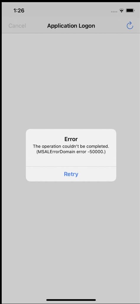 Issues With Intune SSO Post Wrapping With Tool Issue Microsoftconnect Intune App