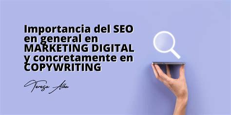 La Importancia Del SEO En Marketing Digital Y Copywriting