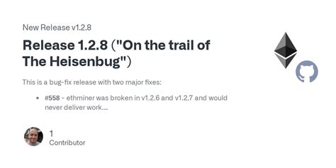 Released Cpp Ethereum V128 On The Trail Of The Heisenbug R