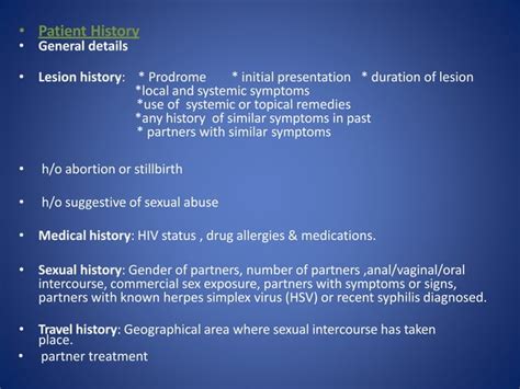 Genital Ulcer Disease PPTX