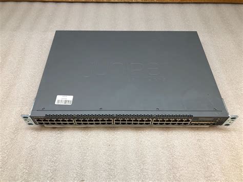 Used Juniper Networks Ex Poe Port X Sfp Gigabyte Ethernet Network Switch Ubb Threads