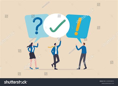 Faq Question Answer Solution Solve Problem Stock Vector Royalty Free 2220058971 Shutterstock