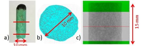 Extraction Of A Sample For The Computer Micro Tomography A Typical Download Scientific