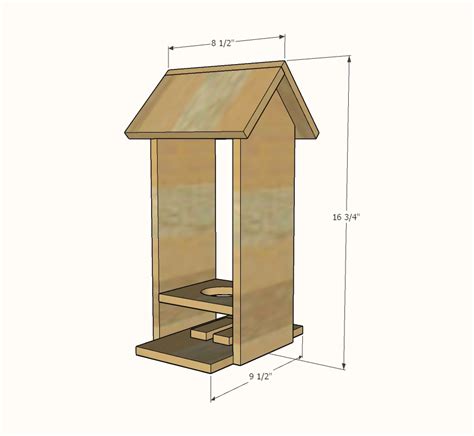 House Bird Feeder Plans At Kaitlyn Maund Blog