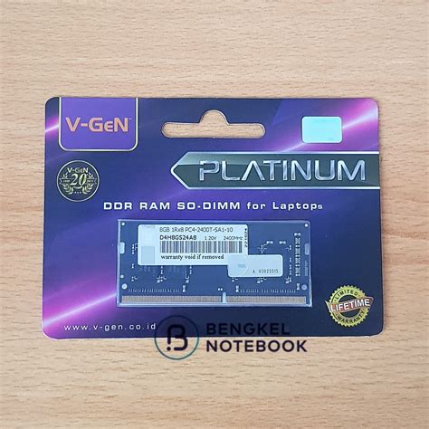 Jual Sodimm Ram Memory Laptop 8gb Ddr4 Pc19200 2400mhz V Gen Platinum Shopee Indonesia