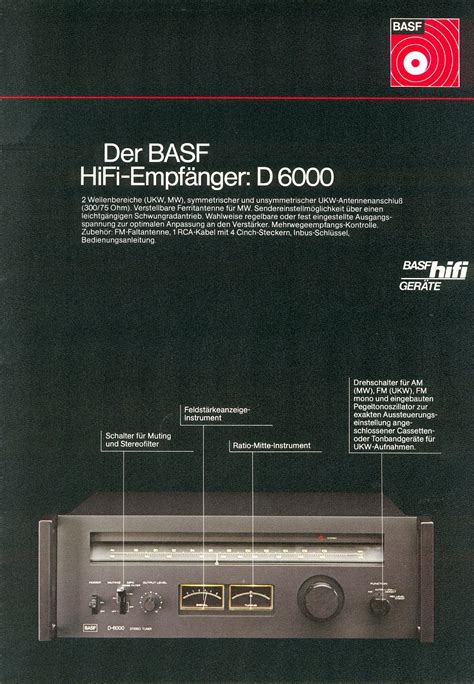 Basf D 6000 Hifi