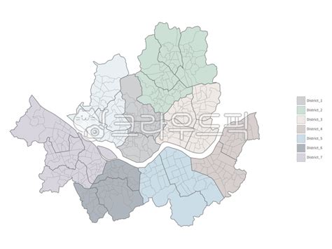 서울지도 서울맵 서울시지도 서울 서울특별시 사진이미지일러스트캘리그라피 Tunasalmon작가