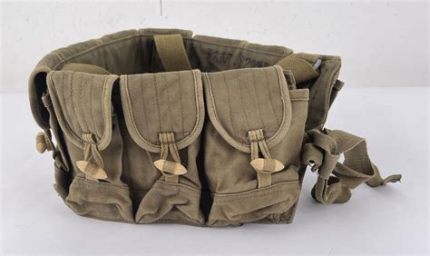 Vietnam War Chicom Ak47 Ammo Belt Bandoleer