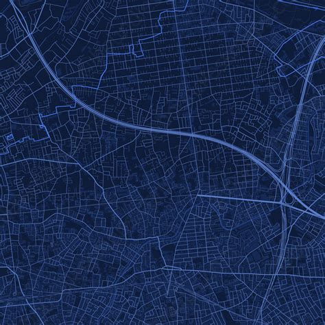 Nerima Dark Blue Vector Map Boundless Maps