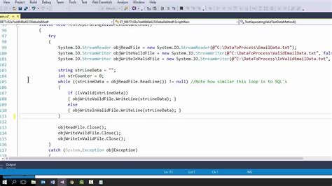 The Ssis Script Task Youtube