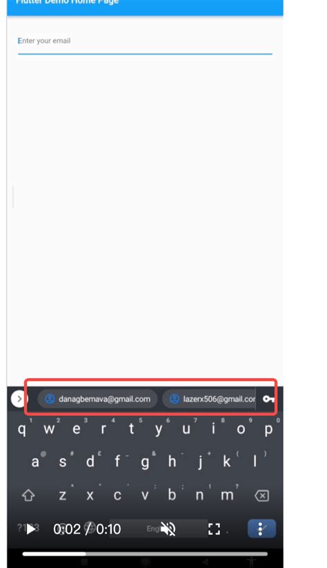 Android Autofillhints Keeps Showing On Other Apps Keyboard · Issue