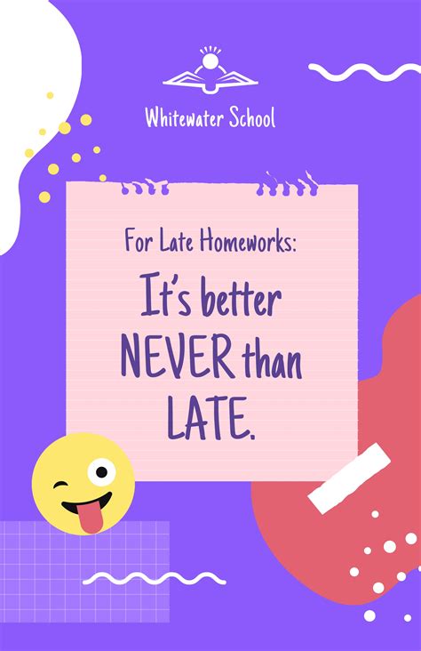 Funny Classroom Poster In Illustrator Psd Word Pages Publisher