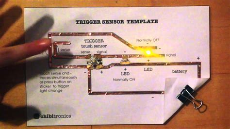 Trigger Timer Sensor Tutorial Chibitronics