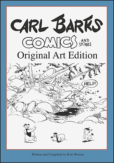Carl Barks Comics And Stories Original Art Edition Buds Art Books