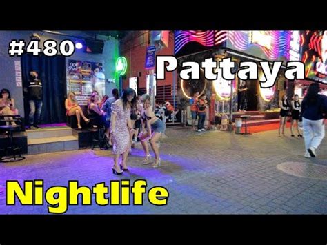 Pattaya Nightlife Thailand 🇹🇭 Walking Street Pattaya Night Time